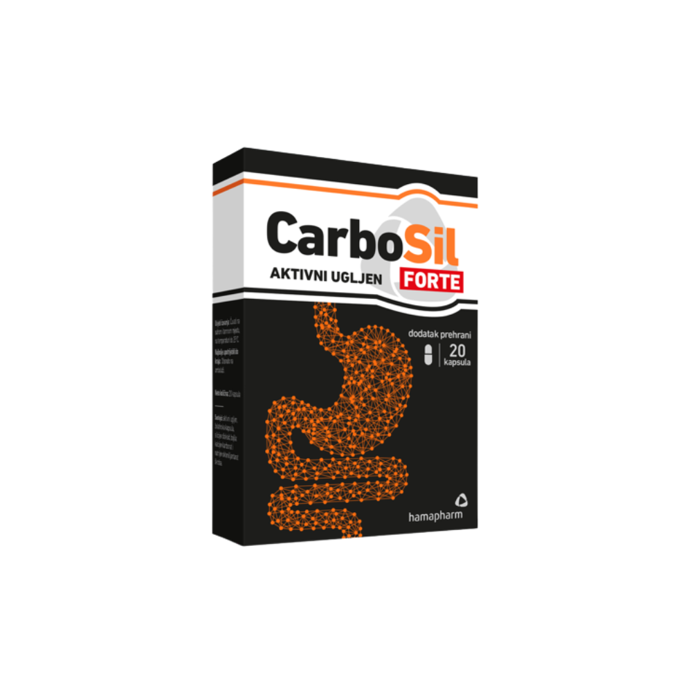 Hamapharm CarboSil forte 20 kapsula
