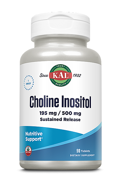 Kal Choline Inositol SR 90 tableta, dodatak prehrani
