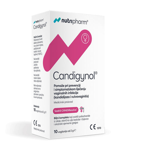 Nutripharm Candigynol 10 vagitorija, medicinski proizvod