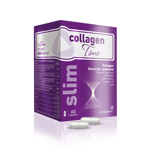 Hamapharm CollagenTime Slim 60 kapsula, dodatak prehrani